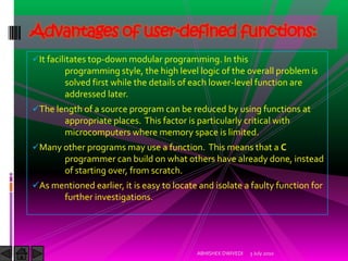 INTRODUCTION TO C PROGRAMMING | PPSX