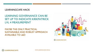 Driving Outcomes (Kirkpatrick Lvl 4) through Pragmatic Learning ...