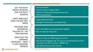 Driving Outcomes (Kirkpatrick Lvl 4) through Pragmatic Learning ...