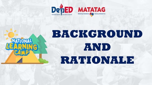 LEARNING CAMP 1-2.pptx | Secondary Education | Education