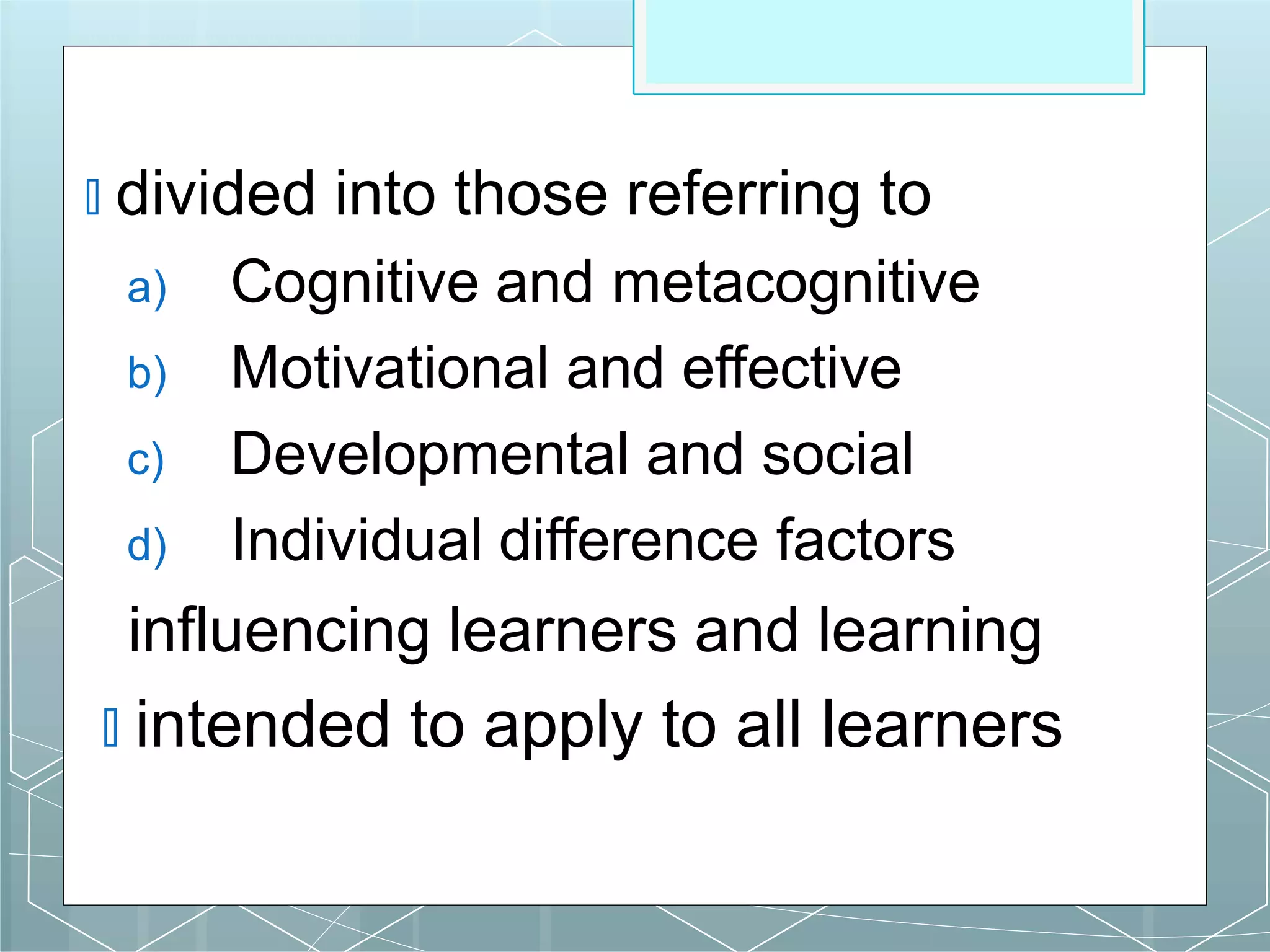 Learning Centered Psychological Principles.pptx