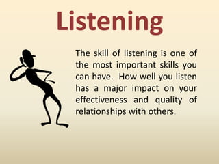 Learning centre hour listening skills | PPTX