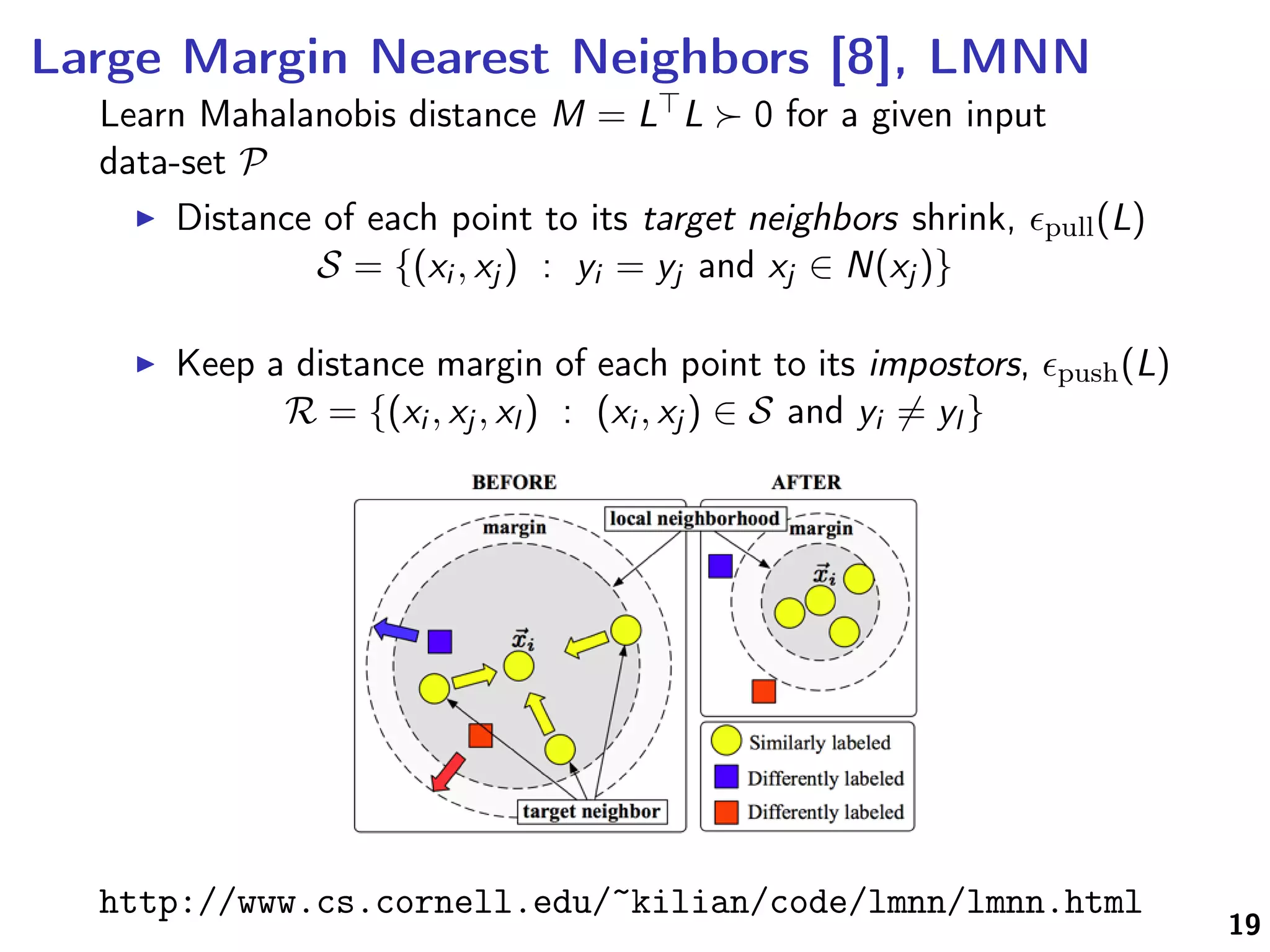 Classification with mixtures of curved Mahalanobis metrics | PDF