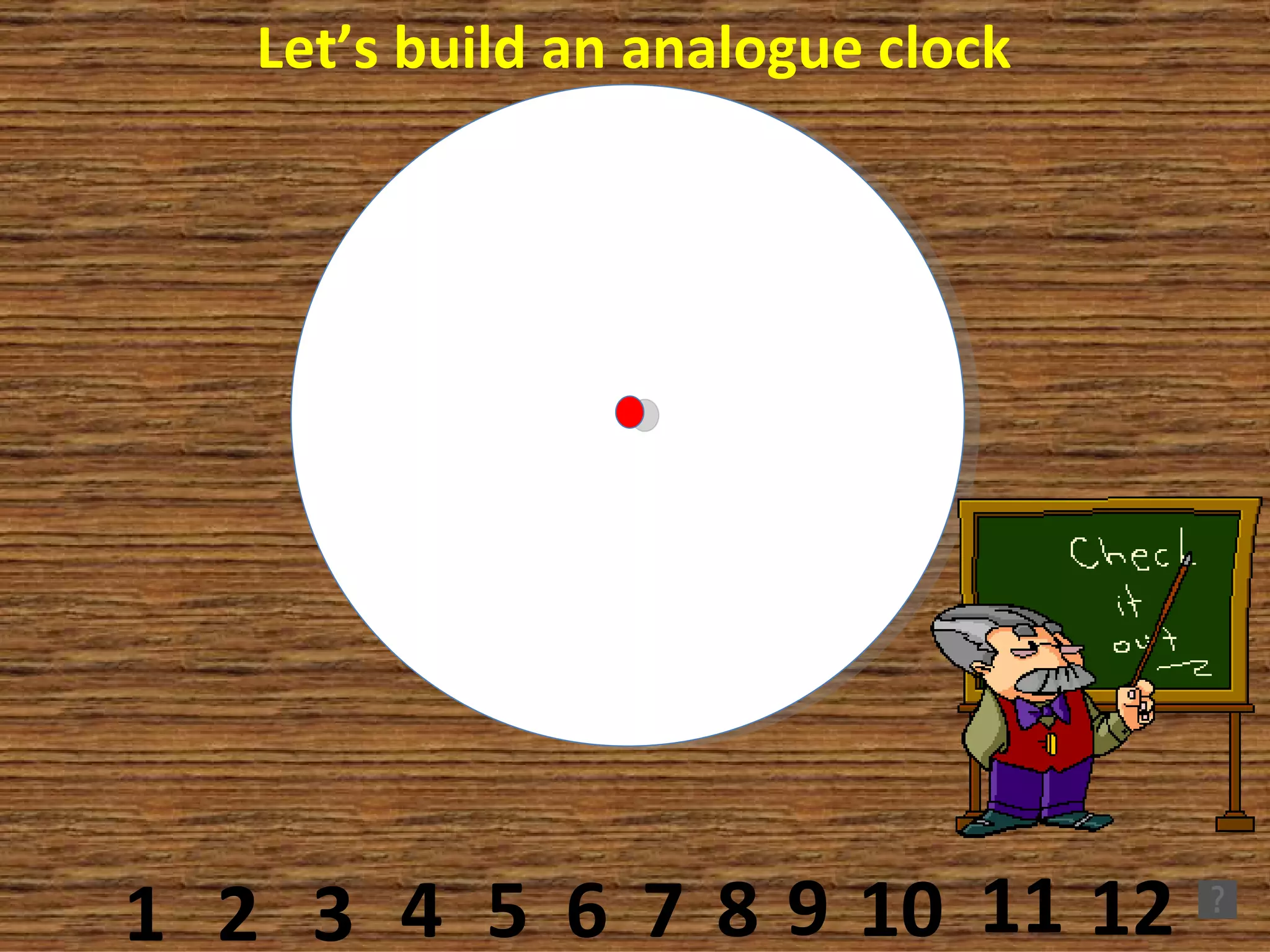 Learning clock lesson | PPS