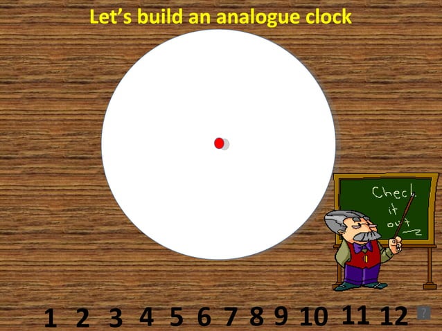 Learning clock lesson | PPT