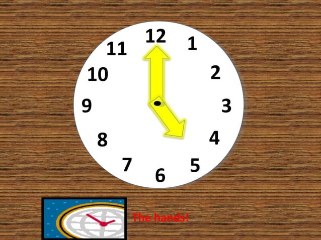 Learning clock lesson | PPT