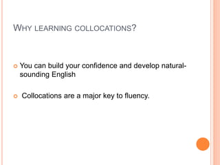 Learning collocations | PPTX
