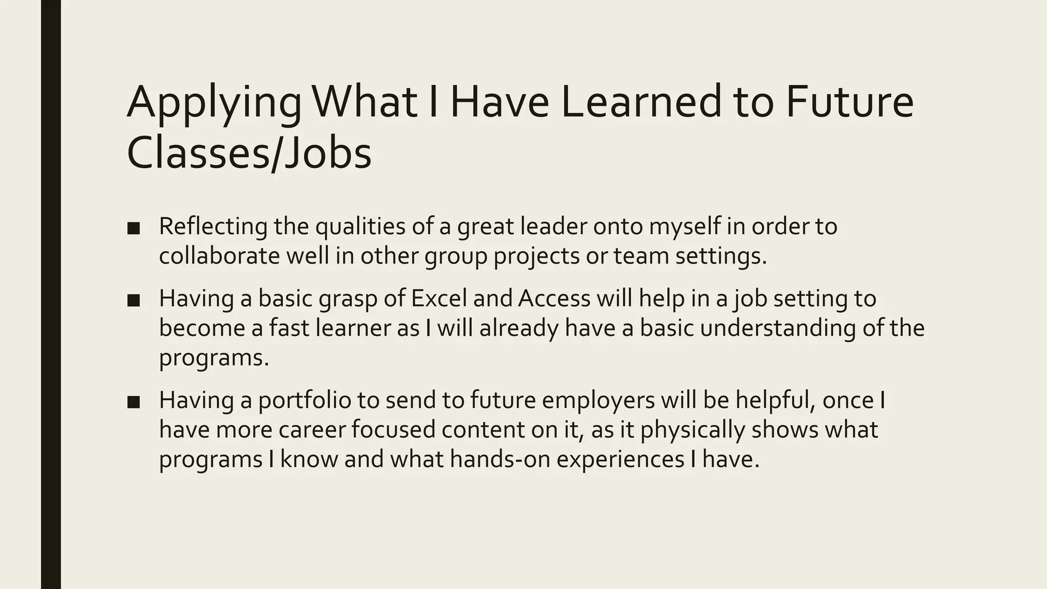 Learning commitments | PPTX