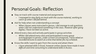 Learning commitments | PPT