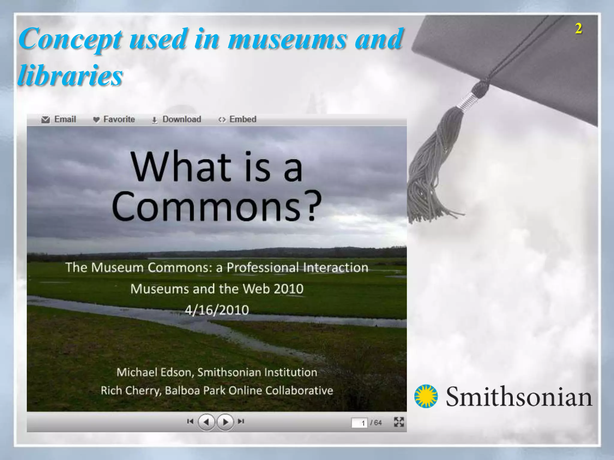 The library as learning commons | PPT