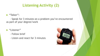 Learning communication skills | PPTX