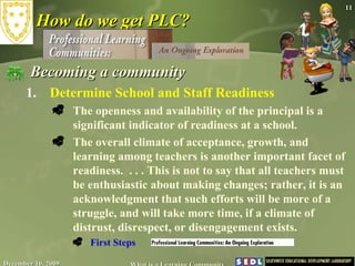 What is a Learning Community | PPT