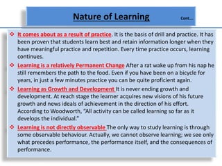 Learning concept | PPT
