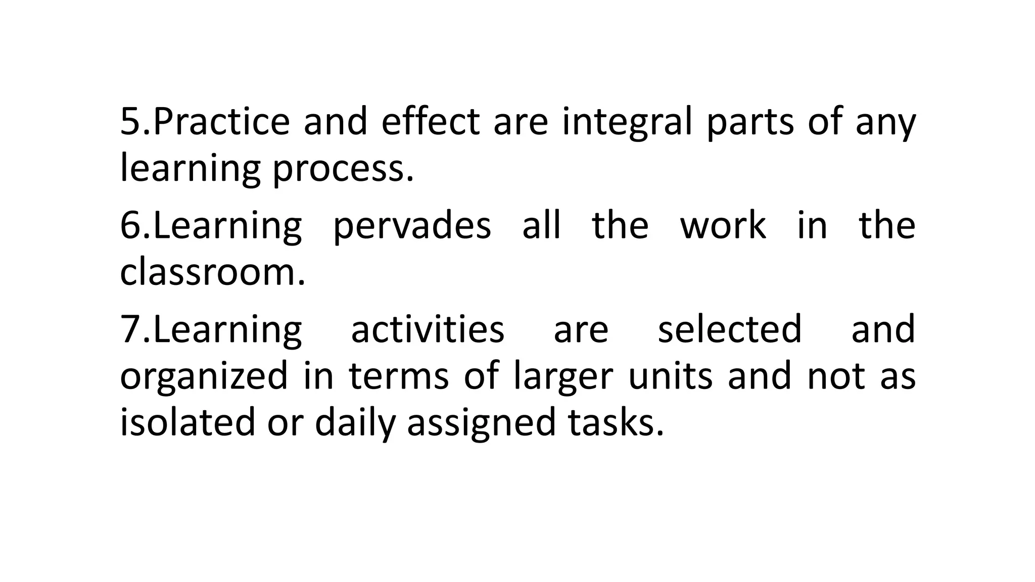 Learning concepts based on gestalt theory of learning | PPTX