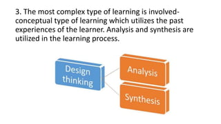 Learning concepts based on gestalt theory of learning | PPTX