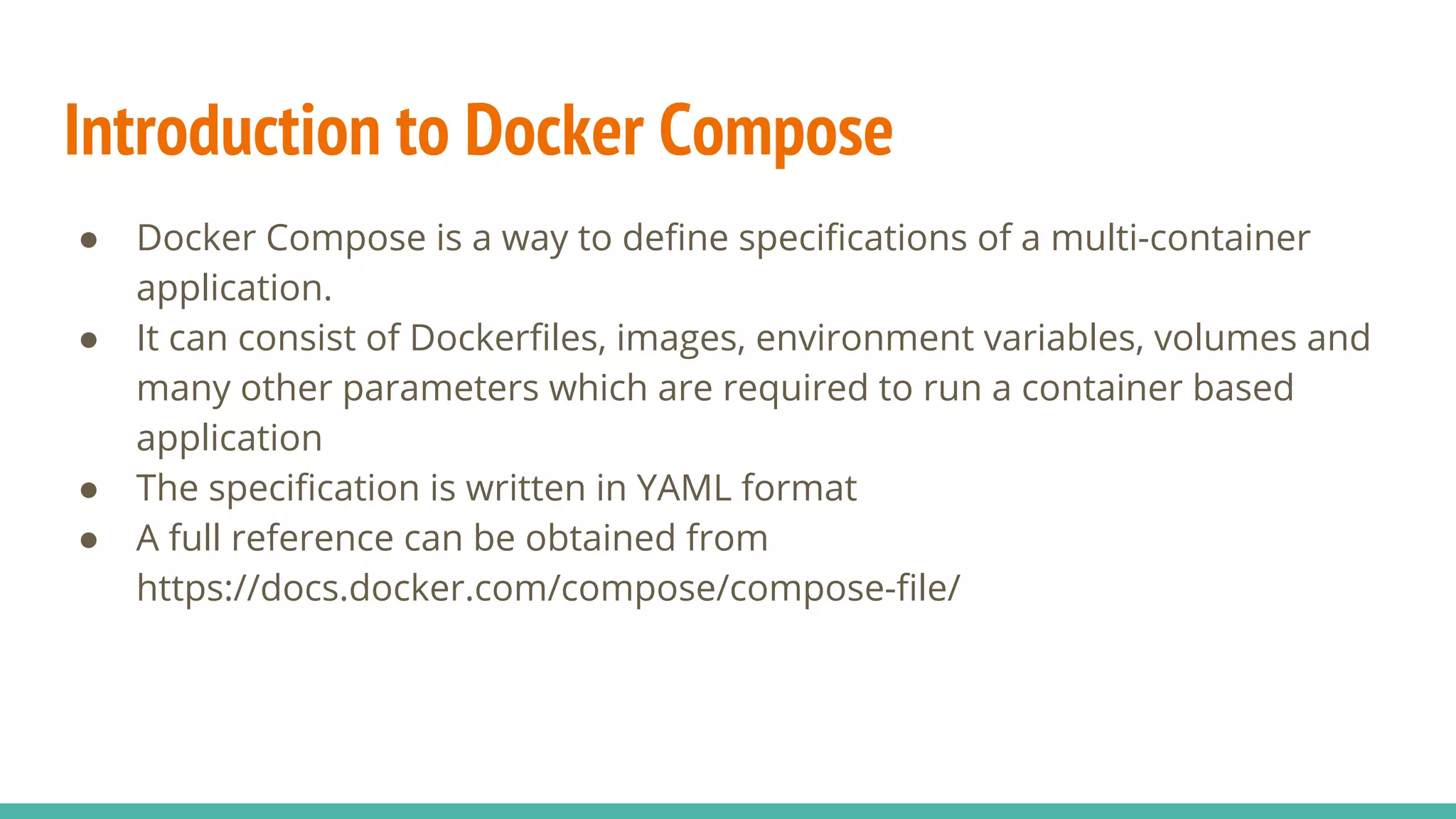 Introduction to Docker - Learning containerization XP conference 2016 ...