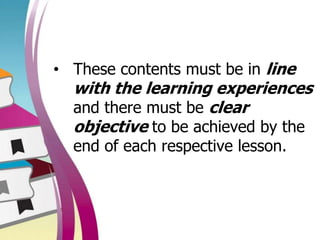 Learning content ppt | PPTX