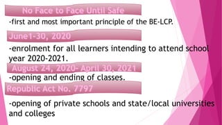 Learning continuity plan | PPTX