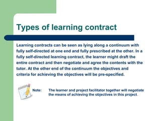 Learning contracts 3 | PPT