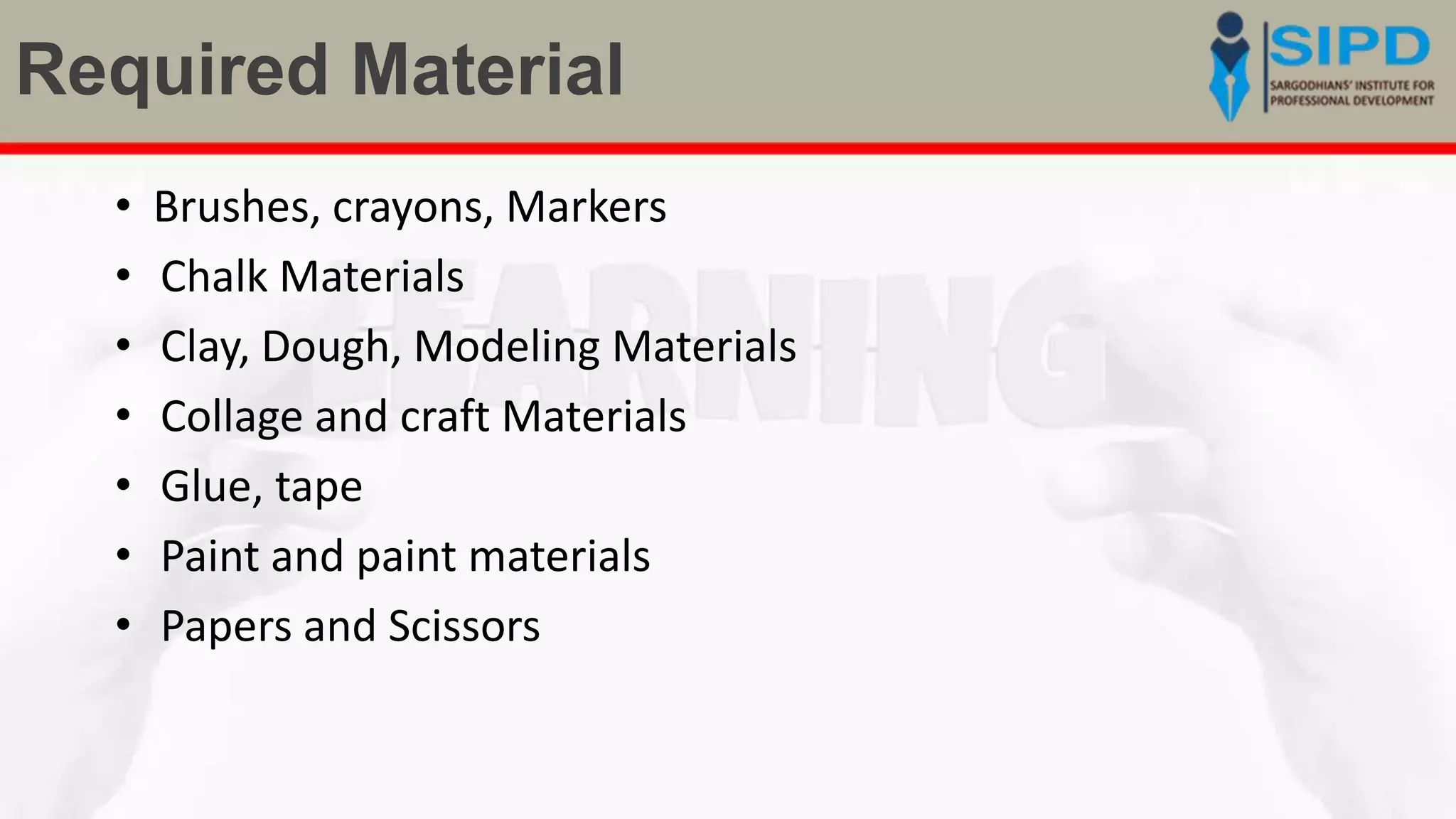 Learning corners | PPTX