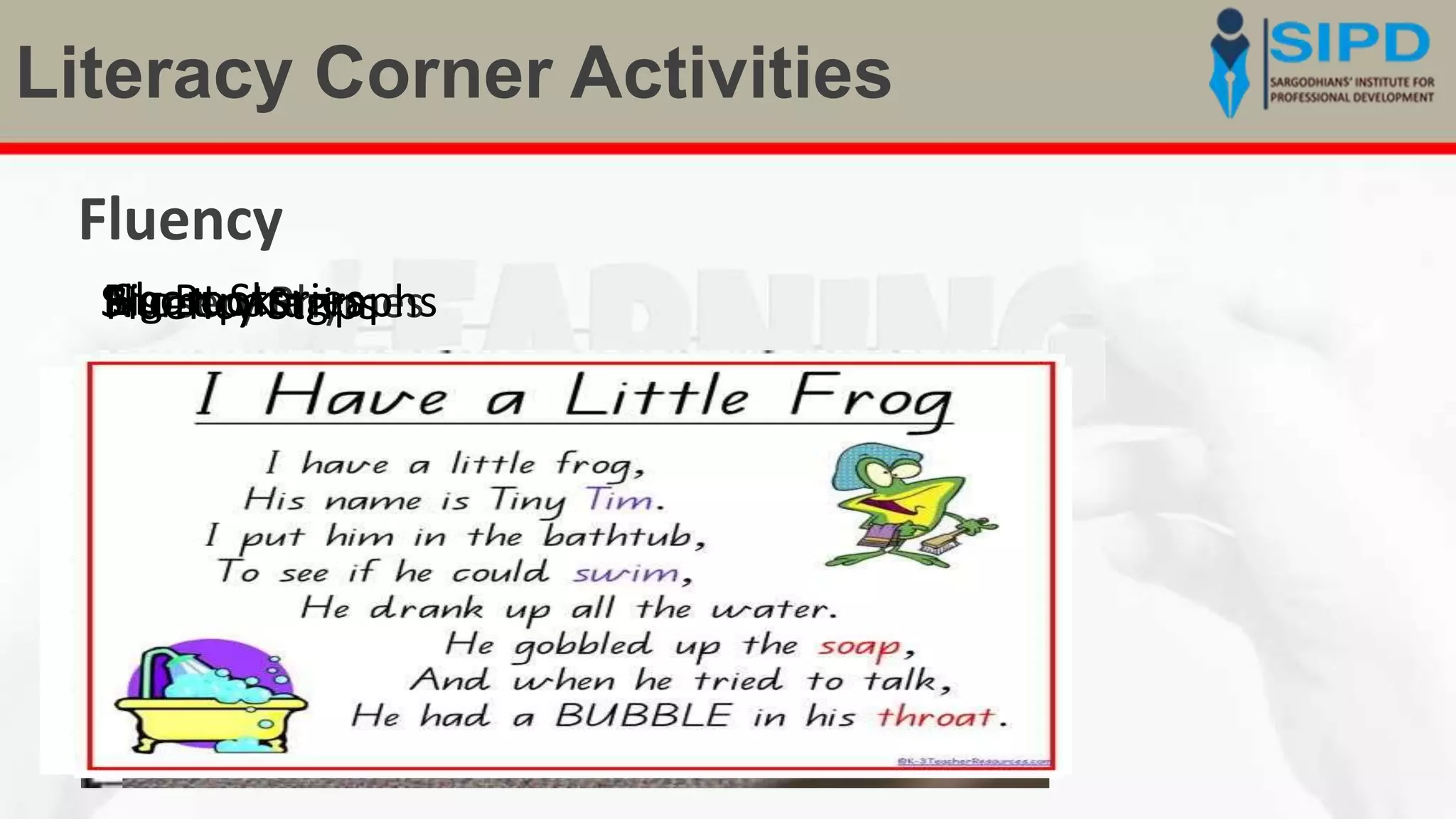 Learning corners | PPTX