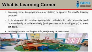Learning corners | PPTX