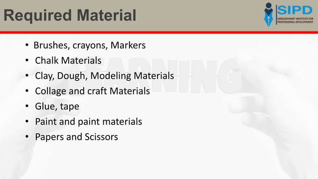 Learning corners | PPTX