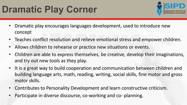 Learning corners | PPTX