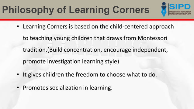 Learning corners | PPTX