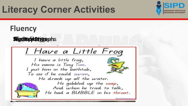 Learning corners | PPTX