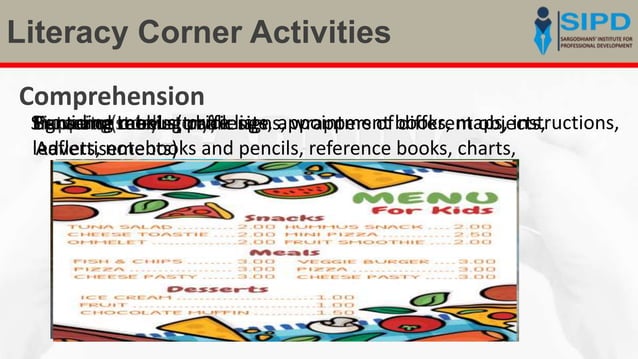 Learning corners | PPTX