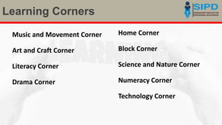 Learning corners | PPTX