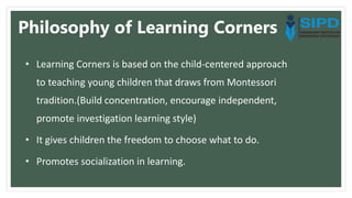 Learning corners part 2 | PPTX