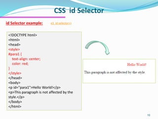 Web Design Course: CSS lecture 1 | PDF
