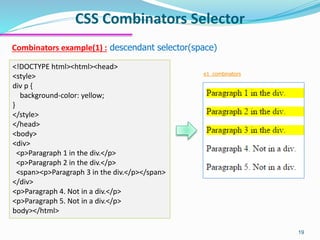 Web Design Course: CSS lecture 1 | PPT