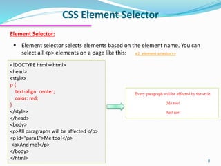Web Design Course: CSS lecture 1 | PPT