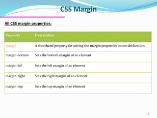 Web Design Course: CSS lecture 4 | PPT