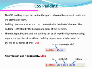 Web Design Course: CSS lecture 4 | PPT