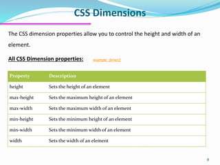 Web Design Course: CSS lecture 4 | PPT
