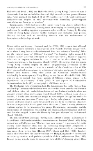 Learning cultures and learning styles | PDF