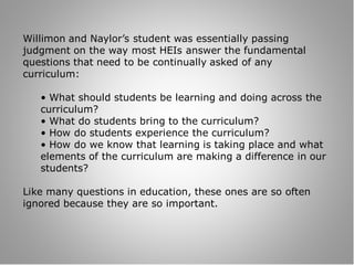 Learning Curriculum | PDF