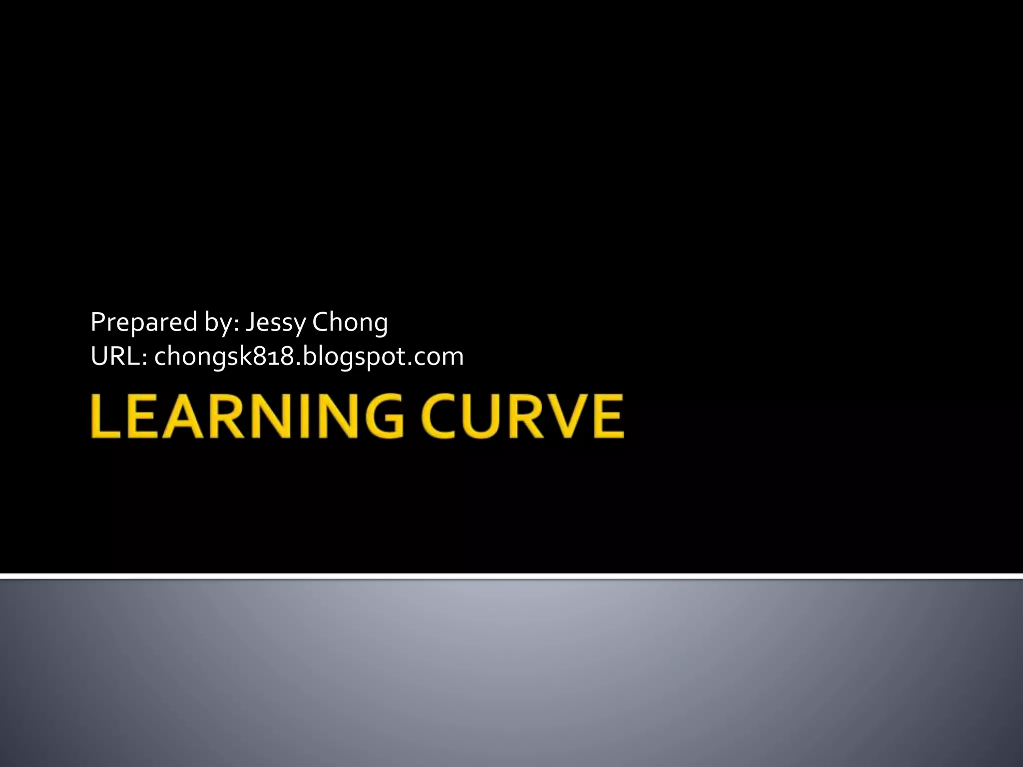 Learning curve | PPTX