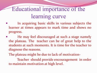 Learningcurve | PPTX
