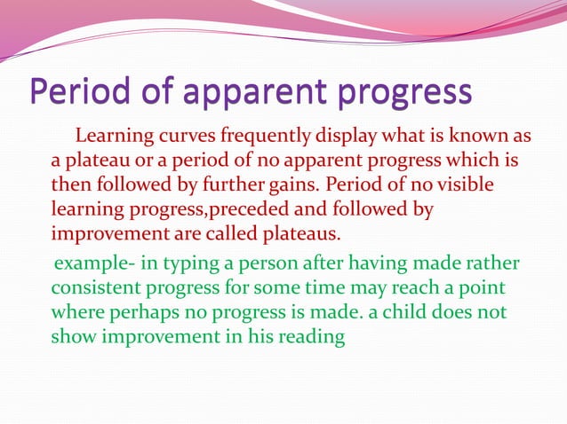 Learningcurve | PPTX