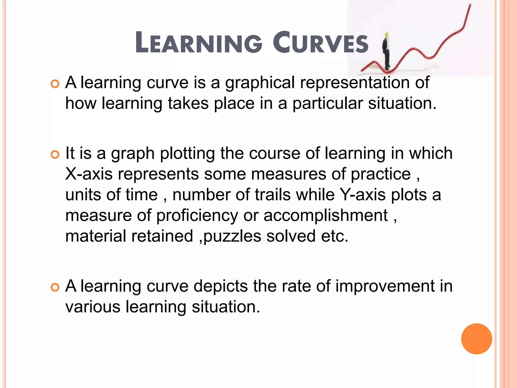 Learning curve and Learning Plateaus | PPTX