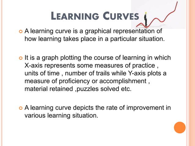 Learning curve and Learning Plateaus | PPTX | Educational Assessment ...