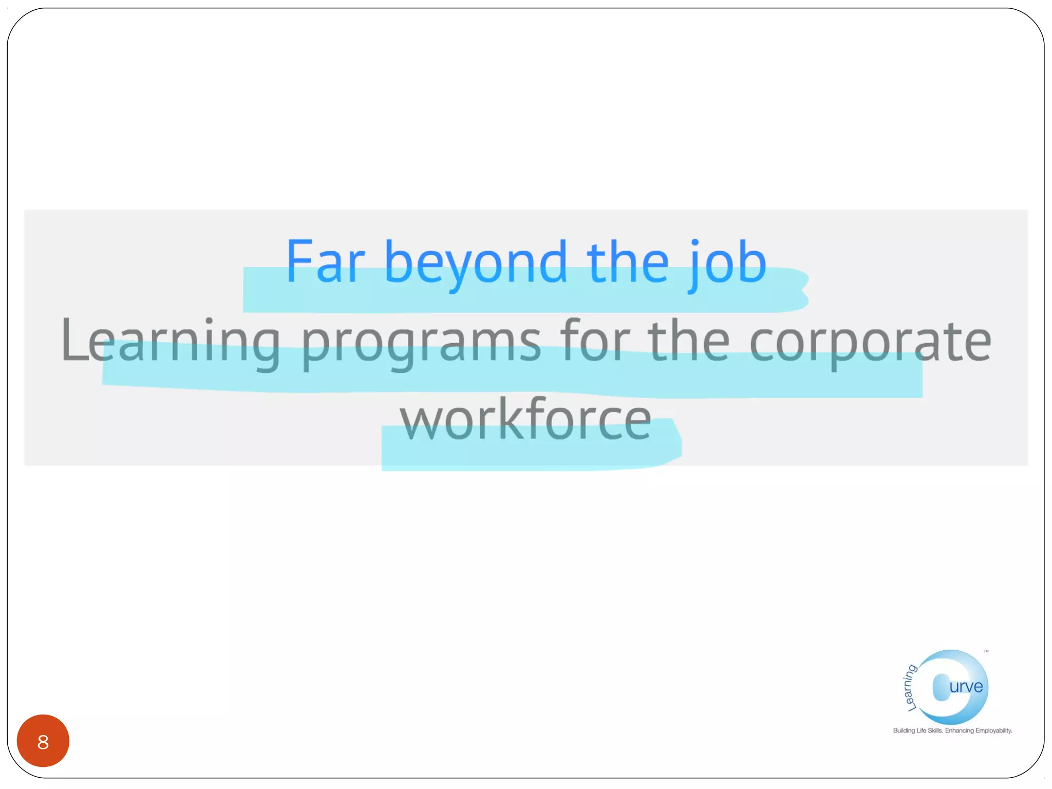 Go beyond the job with Learning Curve | PPS