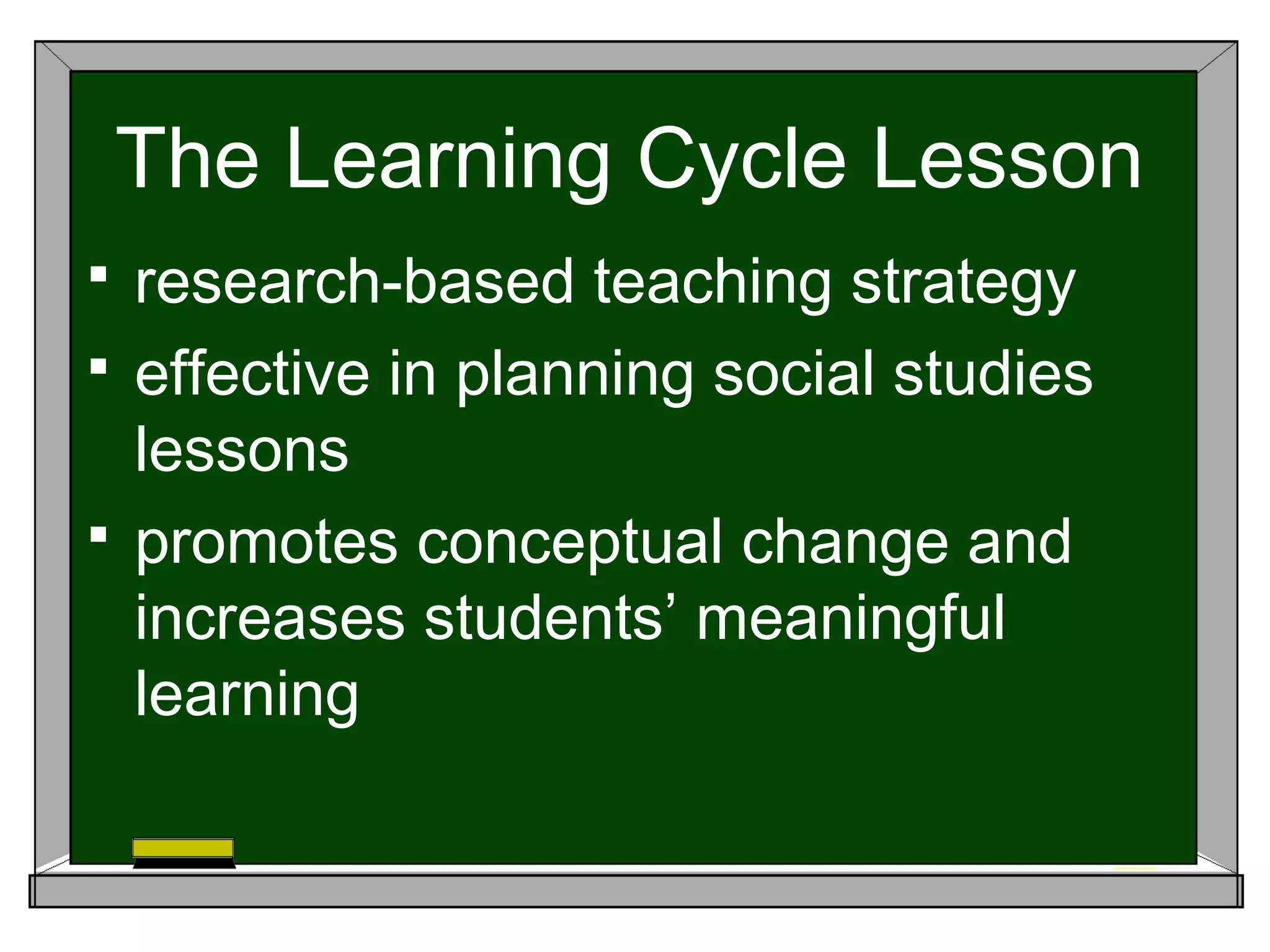 Learning cycle lesson format | PPT