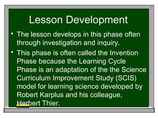 Learning cycle lesson format | PPT