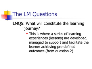 Learning Design | PPT | Educational Assessment | Education